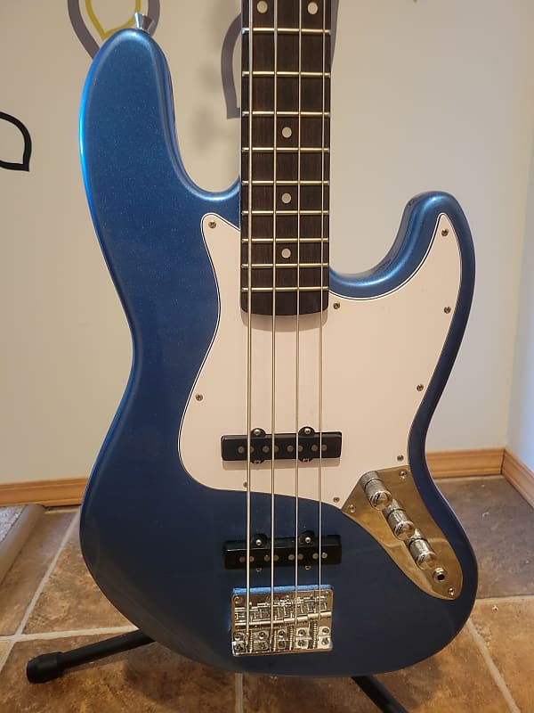 Harley Benton JB-20 Jazz Bass w/ Gotoh Tuners & Lindy Fralin | Reverb