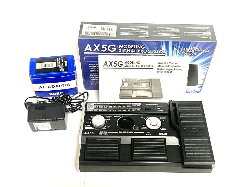 Korg ToneWorks AX5G - Guitar effects processor [Excellent | Reverb