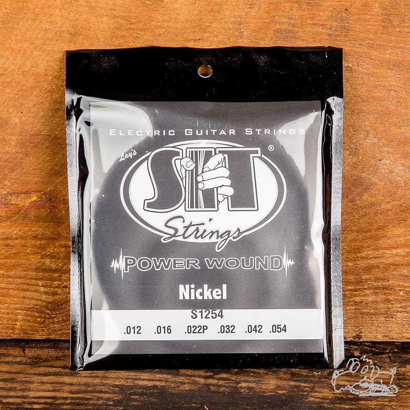 S.I.T. Power Wound Electric Guitar Strings - Medium 12-54 | Reverb