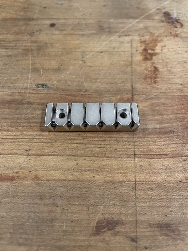 Rare Nickel Wilkinson USA Made Roller Nut Fits Fender Jeff | Reverb