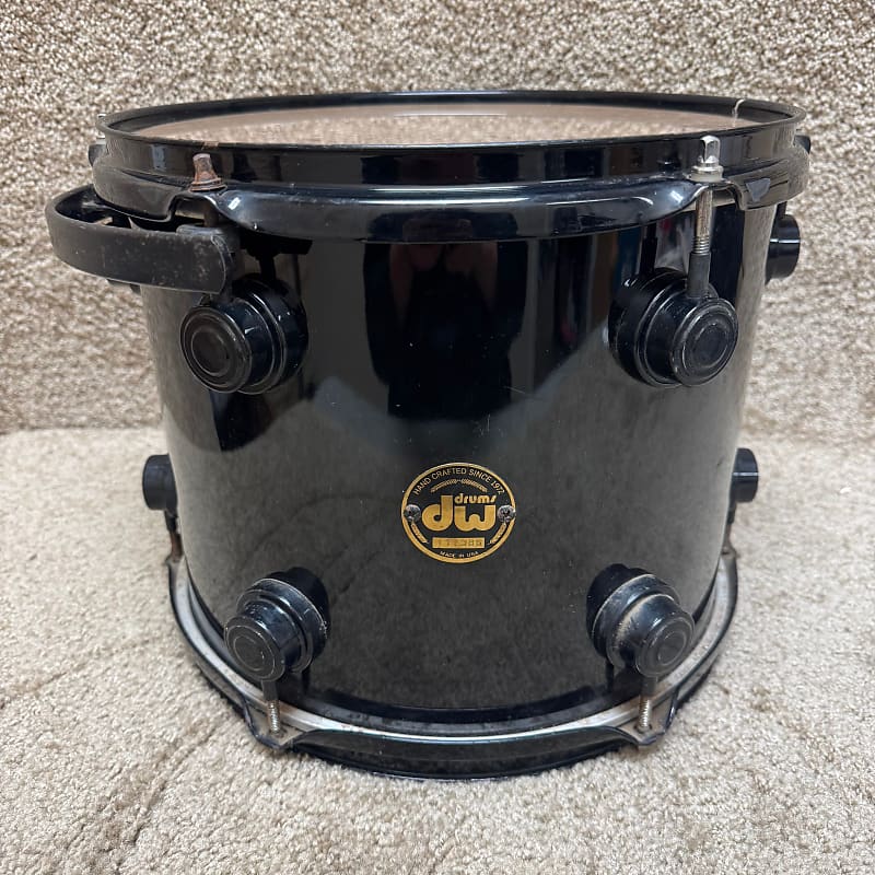 DW USA Pre-Collectors 1995 Tom Black 12x10 | Reverb