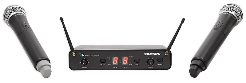 Samson Concert 288 Handheld Wireless Microphones For Church | Reverb