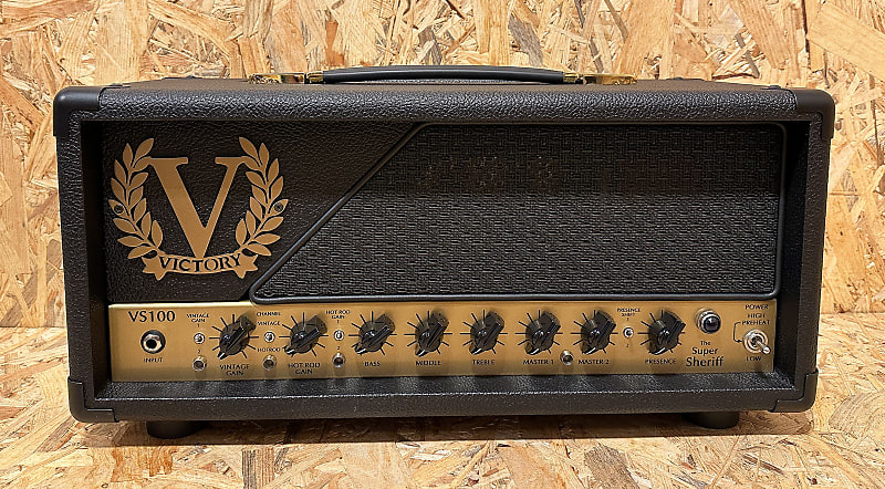Pre Owned Victory VS100 Super Sheriff Head Inc. Flightcase | Reverb UK