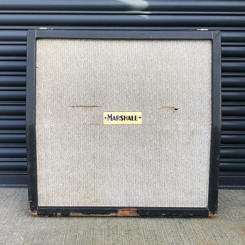 Marshall RS 4x12 Angled Cabinet UBER RARE 1965 - Black | Reverb UK