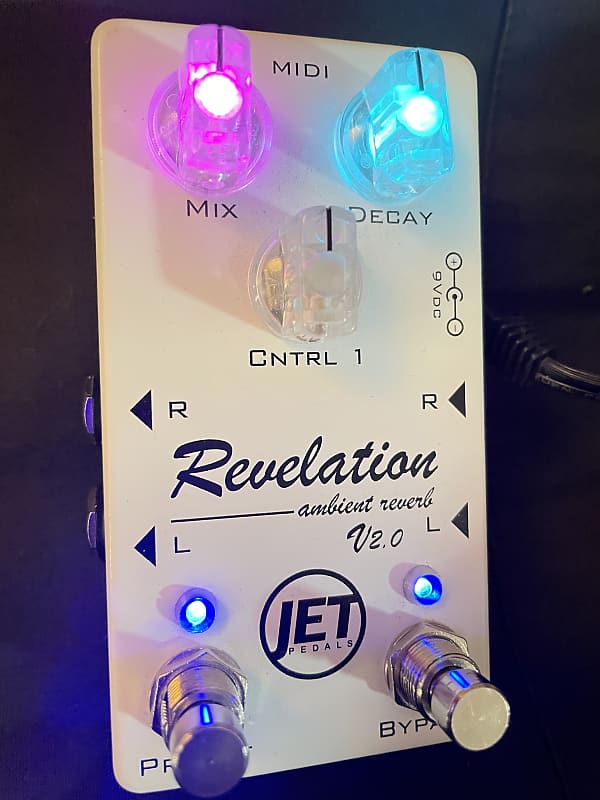 Jet Pedals Revelation Reverb V2 midi | Reverb