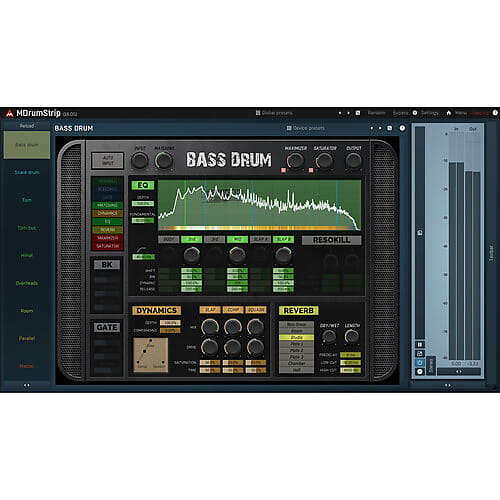 MeldaProduction MDrumStrip Semiautomatic Drum Mixing | Reverb UK