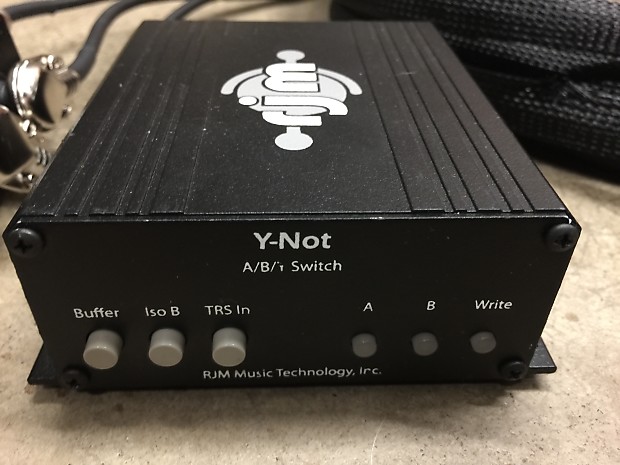 RJM Music Technology Inc. Y-Not A/B-Y Switcher Includes | Reverb UK