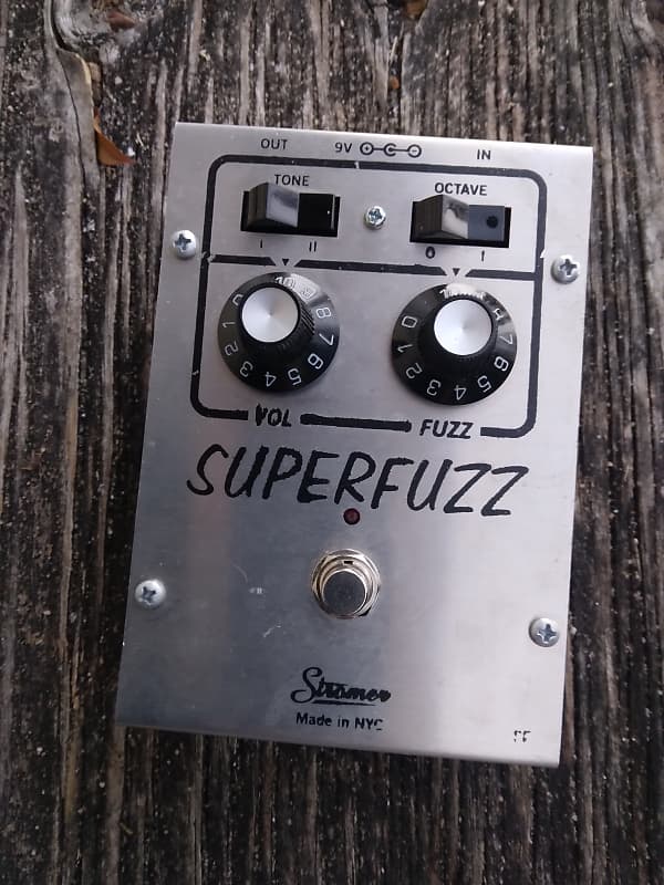 stromer super fuzz pedal amazing fuzz octave pedal | Reverb