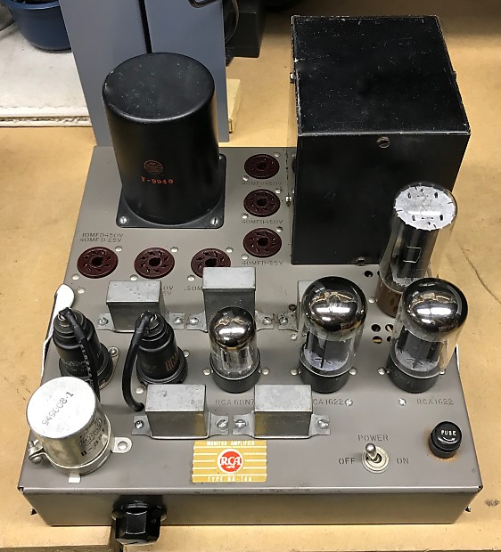 RCA BA-14A Monitoring and Recording Amplifier | Reverb
