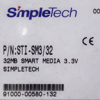 SmartMedia 32MB 3.3V Memory Card | Reverb