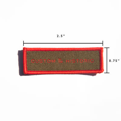 Gibson Custom & Historic Iron On Patch Custom Shop Les Paul, | Reverb