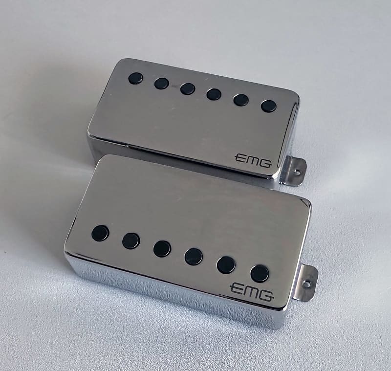 EMG James Hetfield Signature Set 2019 - Chrome | Reverb