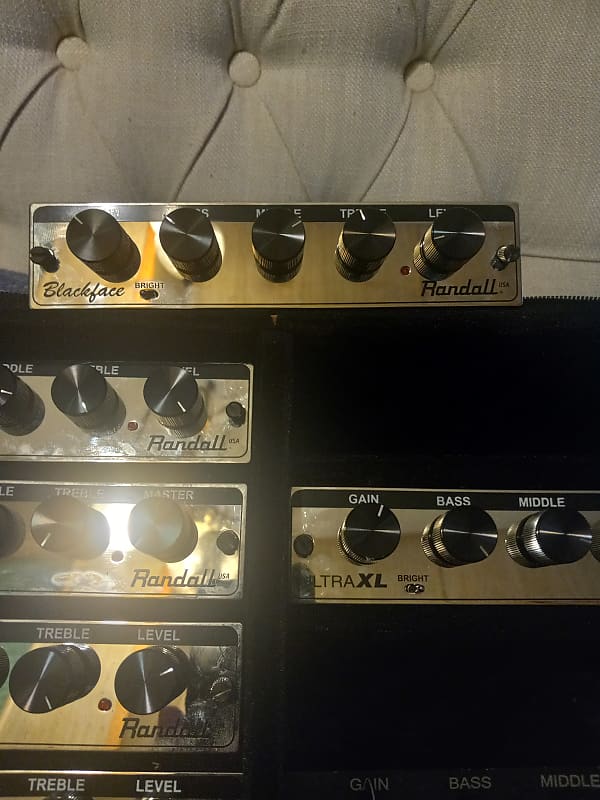 Randall MTS modules 2002 to 2009 - Black/silver | Reverb