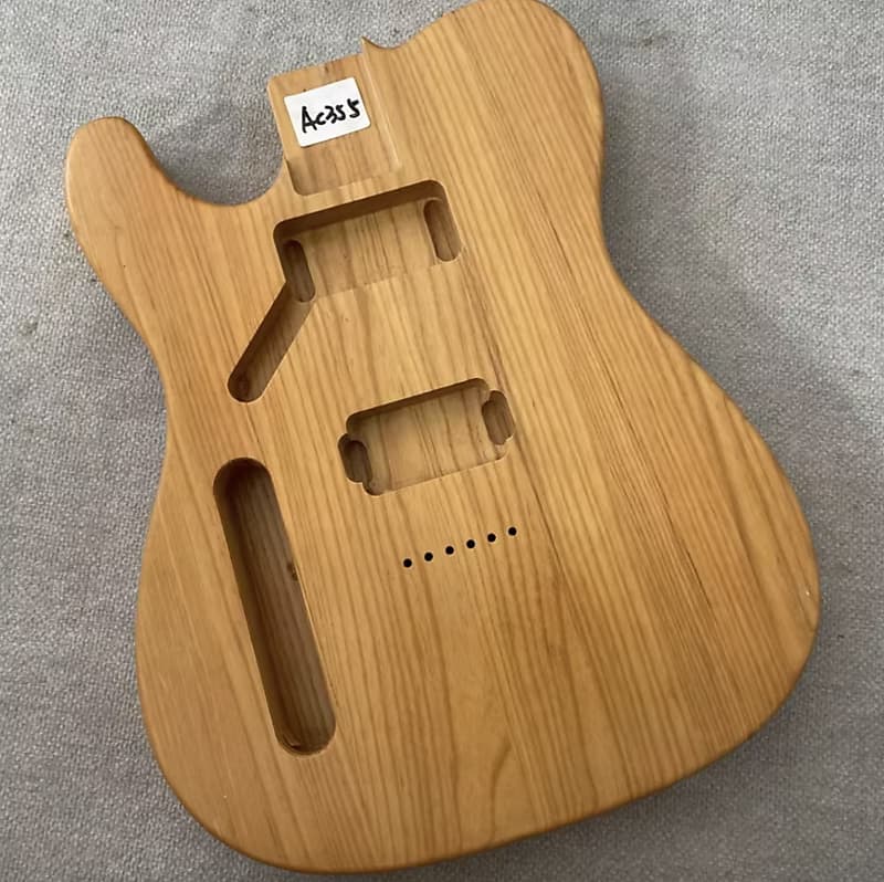 Ash Wood Left Hand Tele Telecaster Style Guitar Body, String | Reverb