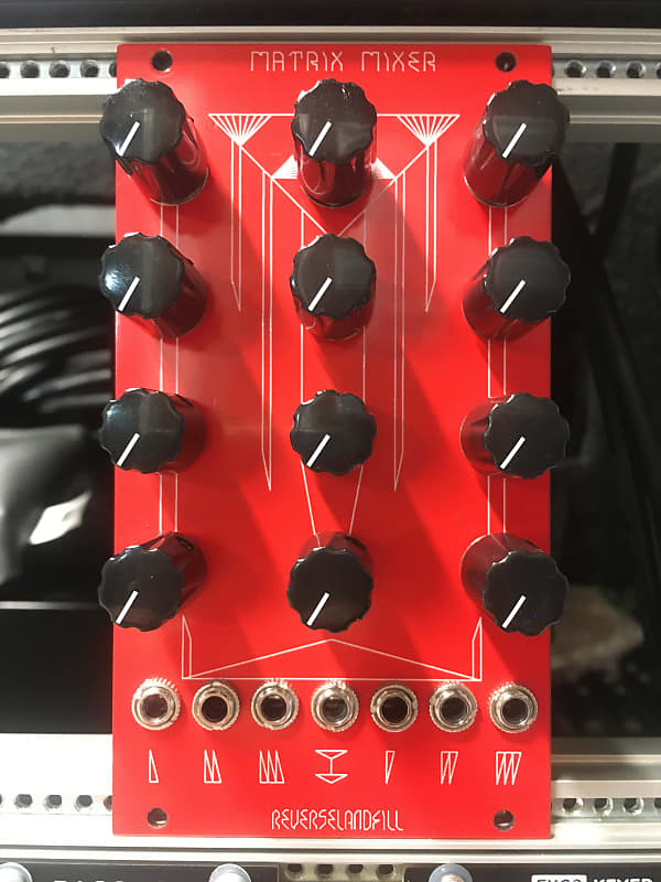 Reverselandfill Matrix Mixer Eurorack LZX Video Synthesizer | Reverb