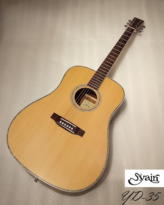 S.Yairi YD-35 Solid Sitka Spruce & Rosewood Dreadnought | Reverb UK