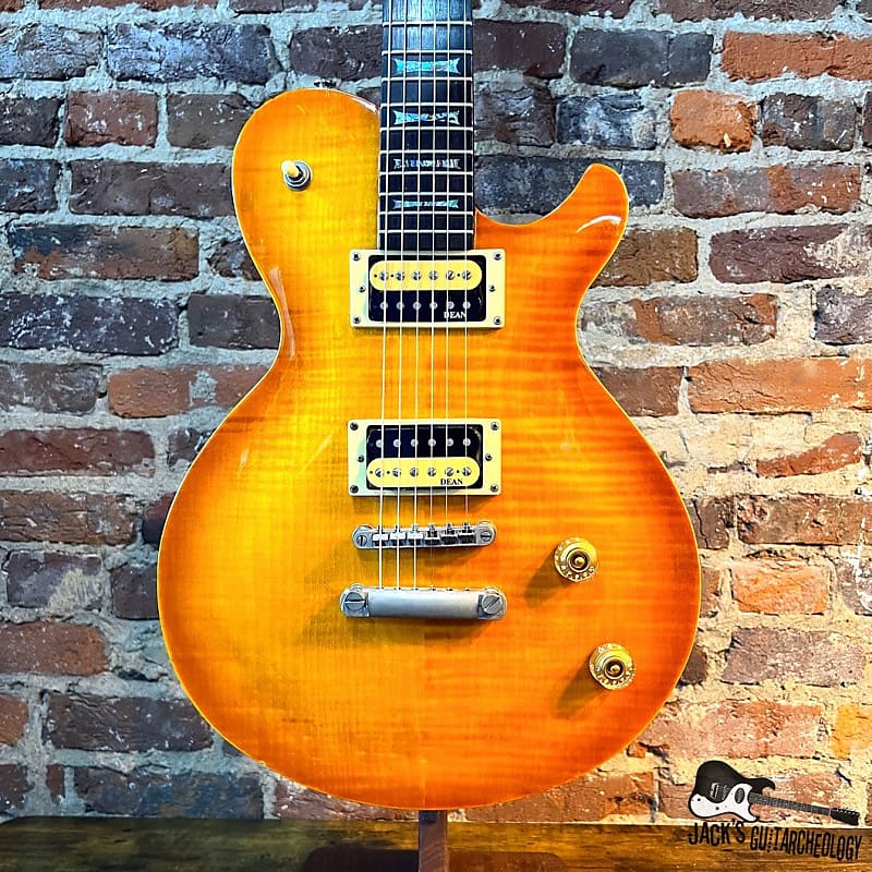 Dean EVO Deluxe Single Cut (2000s - Cherry Burst) | Reverb