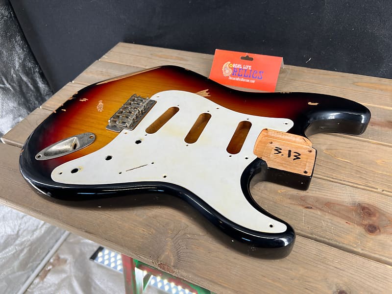 Real Life Relics Custom Class Strat® Stratocaster® Body Aged | Reverb