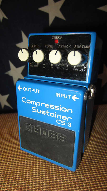 ~2019 BOSS CS-3 Compression Sustainer Blue | Reverb