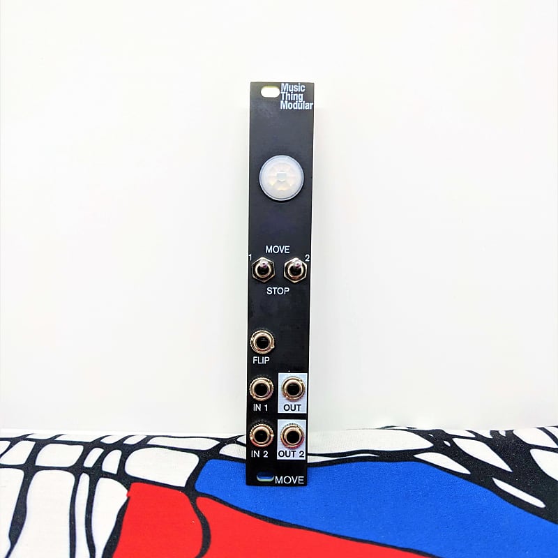 Music Thing Modular Move // motion triggered dual switch | Reverb