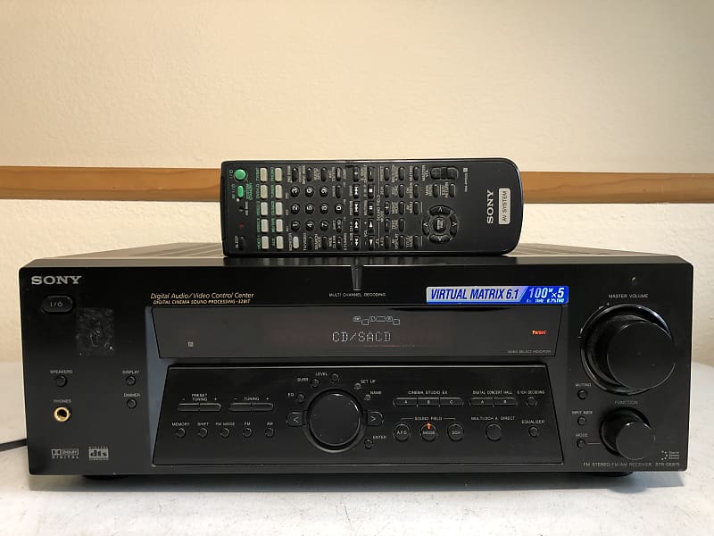 Sony STR-DE875 Receiver 5.1 Channel HiFi Stereo Vintage Phono | Reverb