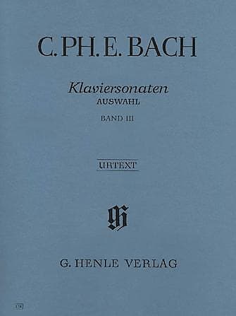 Carl Philip Emmanuel Bach Selected Piano Sonatas Volume Iii | Reverb