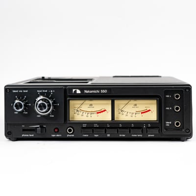 Nakamichi 550 Professional Tape Player Cassette Recorder with | Reverb