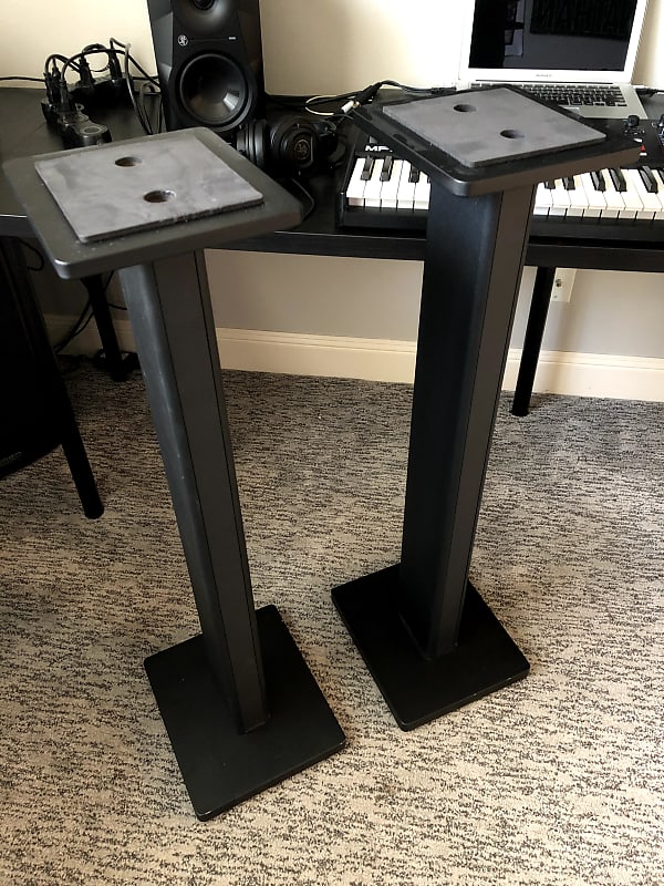 Dr Pro DR Pro DRPRO SMS1BK Wood Studio Monitor Stand (Pair) | Reverb