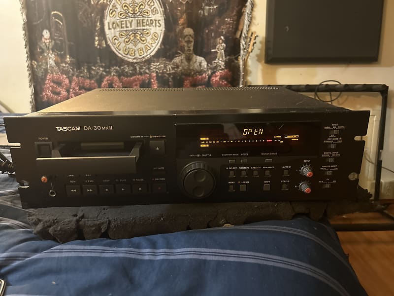 TASCAM DA-30 mk2 1995 - Black | Reverb