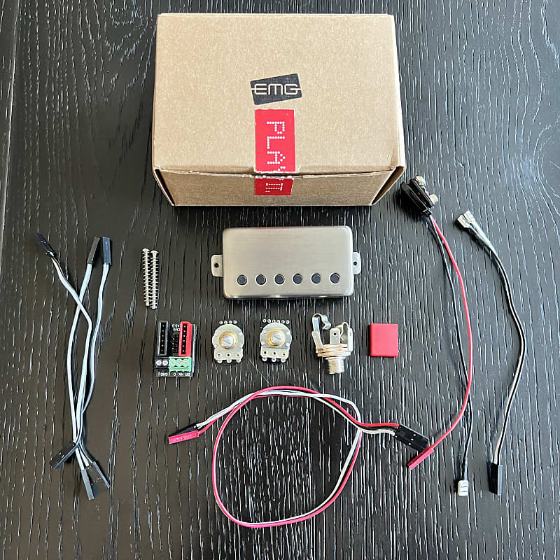 EMG 57 Bridge Pickup (Standard Spacing 49mm / Brushed Chrome) | Reverb