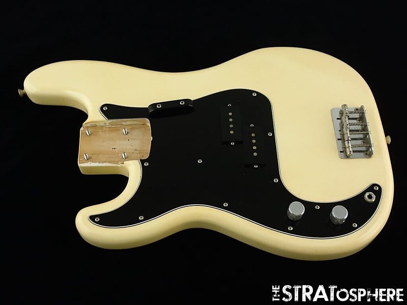 LEFTY Fender Vintage 70 RI Precision P Bass LOADED BODY Japan | Reverb