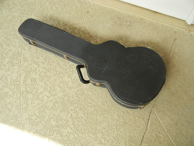 Early 70's Gibson L5-S Guitar Case Fit's L6-S Purple Lined | Reverb