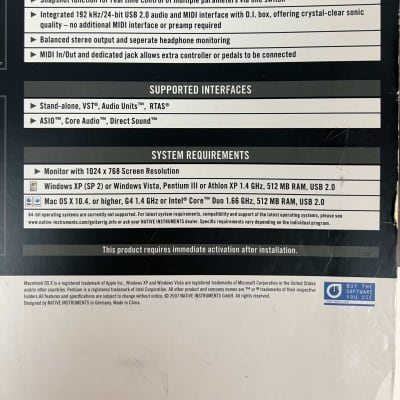 Native Instruments Guitar Rig 3 with Rig Kontrol, Original | Reverb