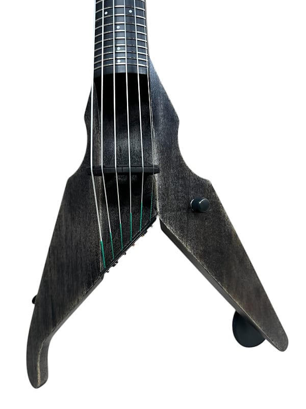 Brand New Wood Violins Antique 6 String Viper Electric Violin | Reverb