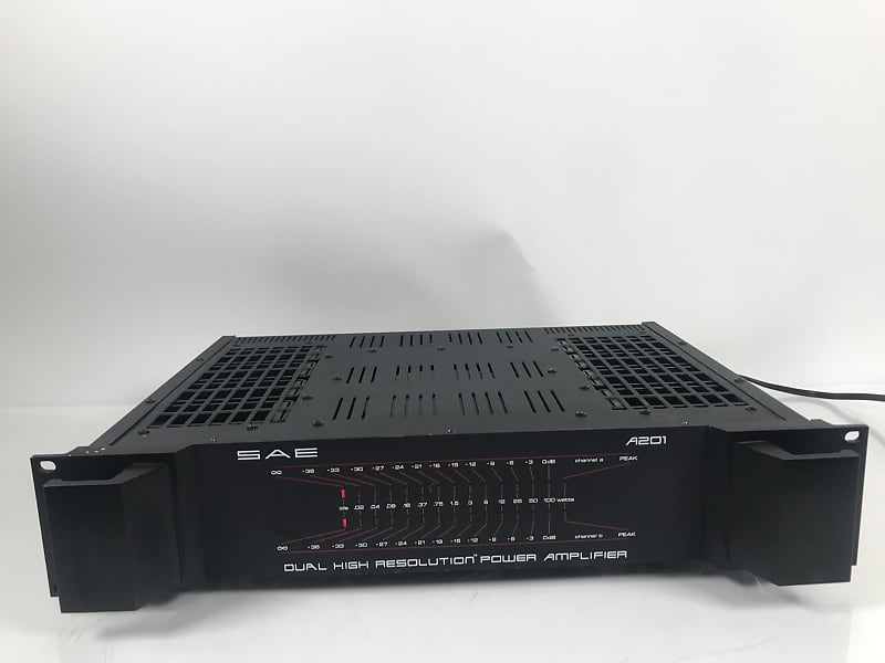 Vintage SAE A201 Dual High Resolution Power Amplifier | Reverb UK