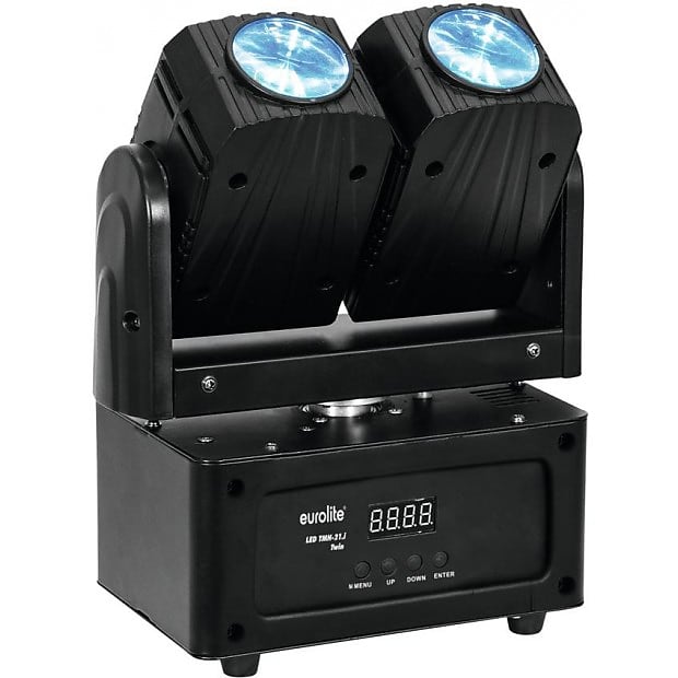 EUROLITE LED TMH-21 i Testa Mobile con Doppio Beam | Reverb