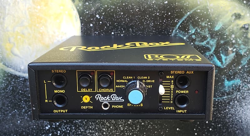 Ross Rock Box Model RB20, Headphone Effect/Preamp, MIT 1985, | Reverb
