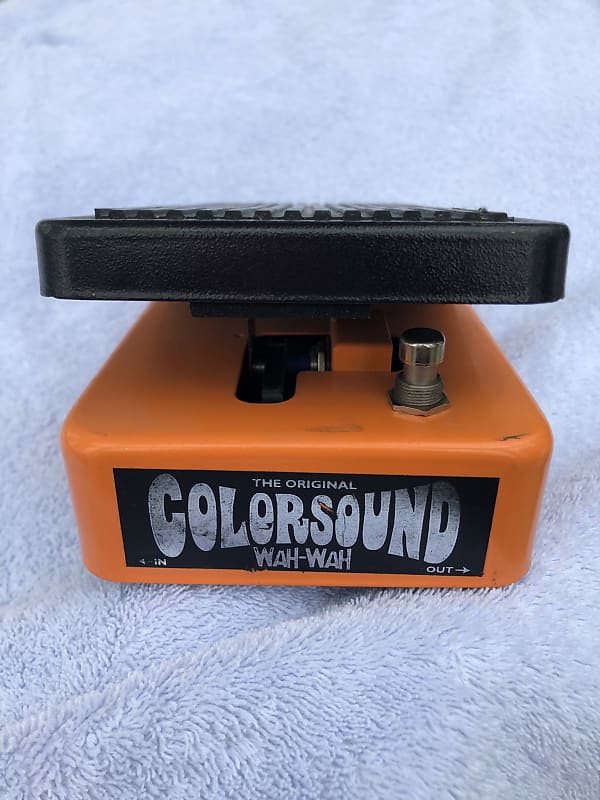 Colorsound Wah Wah pedal - Orange! | Reverb UK