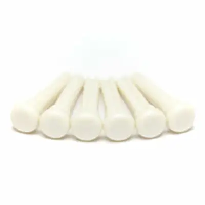 Graph Tech PP-4000-00 Tusq Presentation Bridge Pins White | Reverb