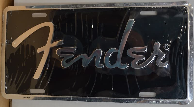 New Old Stock Fender License Plate | Reverb