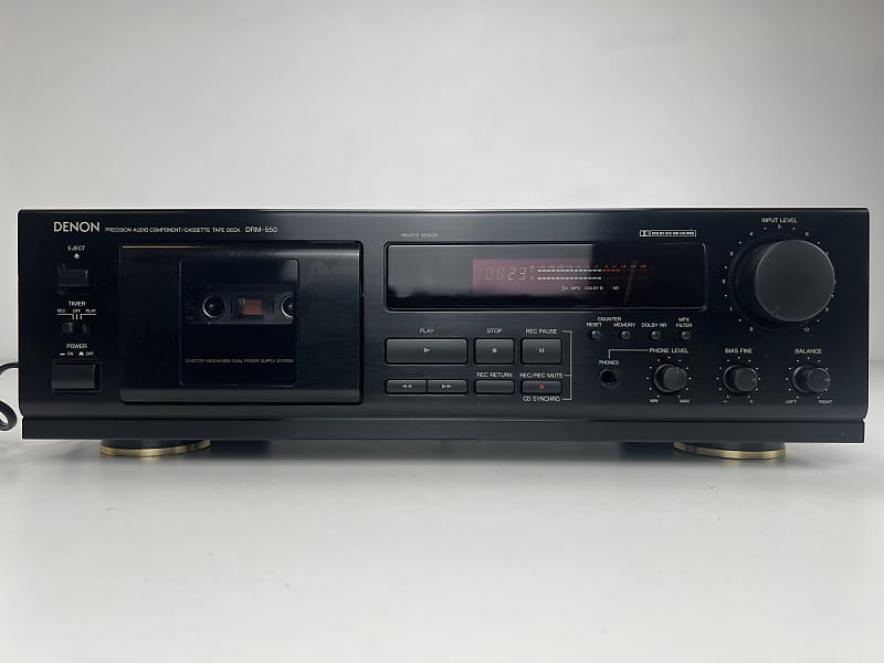 Denon DRM-550 - Vintage Cassette Deck | Reverb
