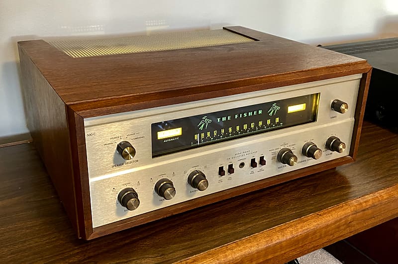 Fisher 500c Tube Receiver - Fully Restored | Reverb