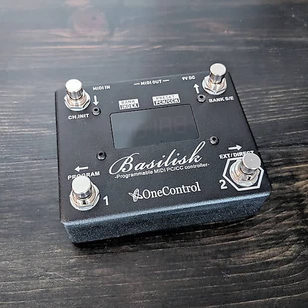 Basilisk Programmable MIDI PC/CC Controller BLK | Reverb