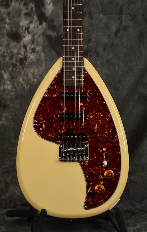 Vox Phantom Teardrop Apache 1 Custom White electric Guitar w | Reverb