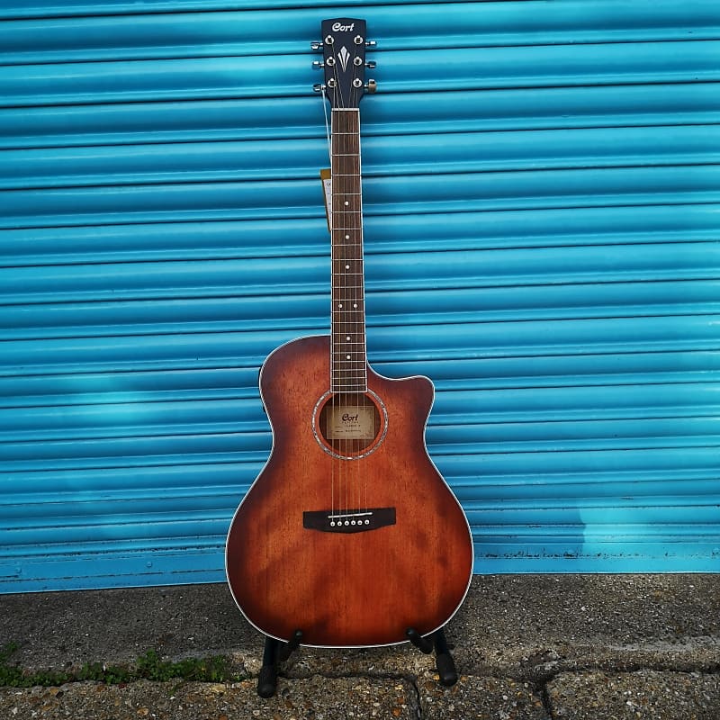 Cort Grand Regal GA-MEDX -M OP Electro Acoustic Guitar | Reverb