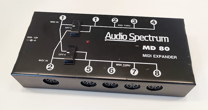 Audio Spectrum MD 80 Midi thru box | Reverb