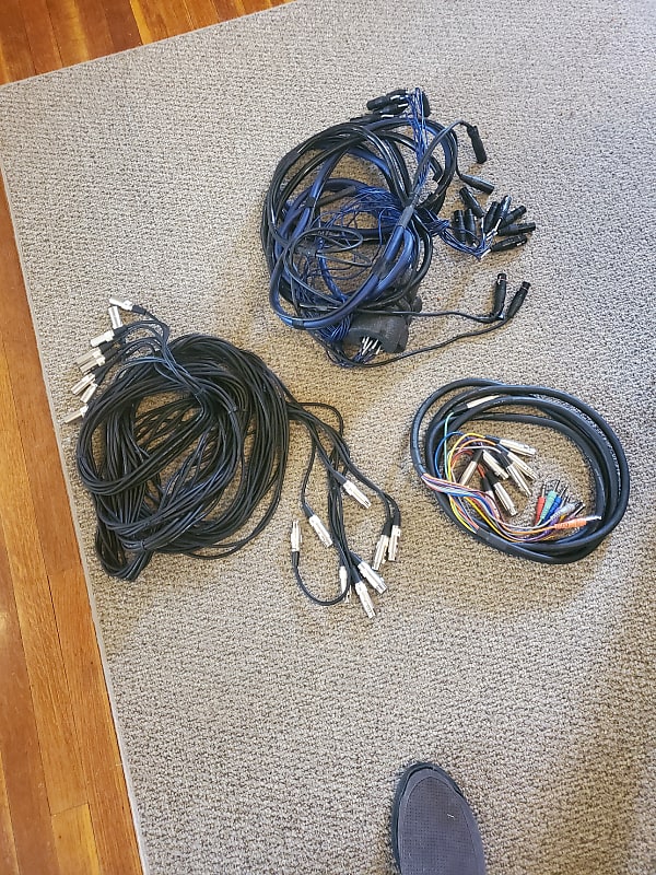 Drum PA Instrument Snakes 3 Each | Reverb