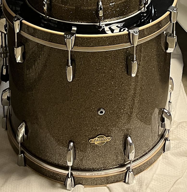 Pearl Pearl Masters MCX 18”x22” bass drum Pewter Glass | Reverb