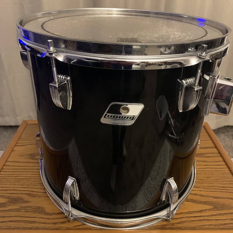 Ludwig 13” Rocker II Tom 1980’s - Black | Reverb