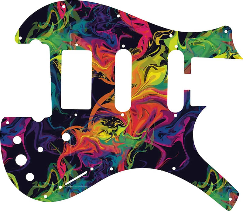 WD Custom Pickguard For Left Hand Parker Dual Single Coil, | Reverb